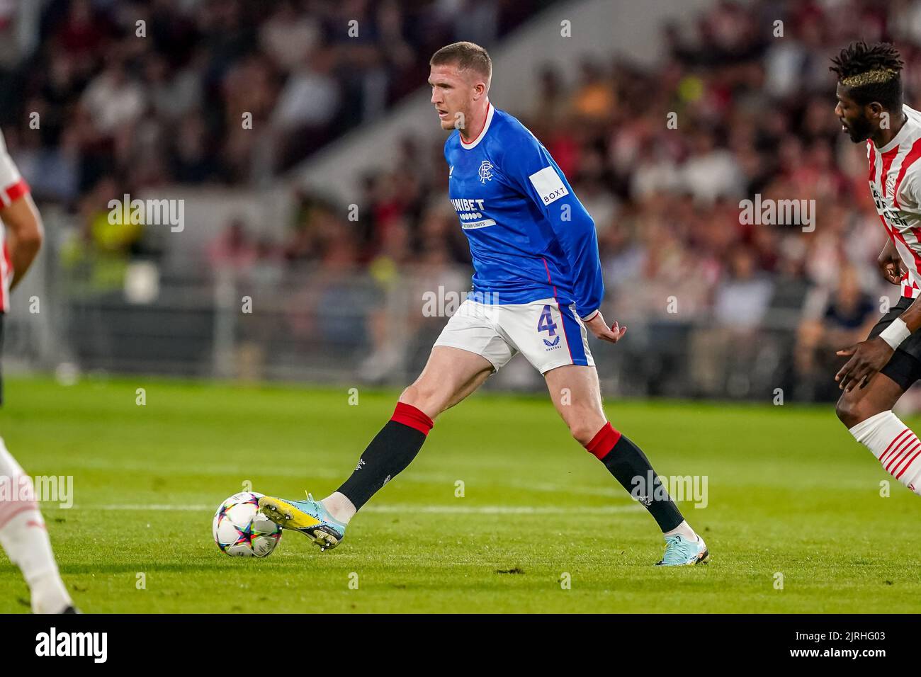 EINDHOVEN, NETHERLANDS - AUGUST 24: John Lundstram of Rangers during ...