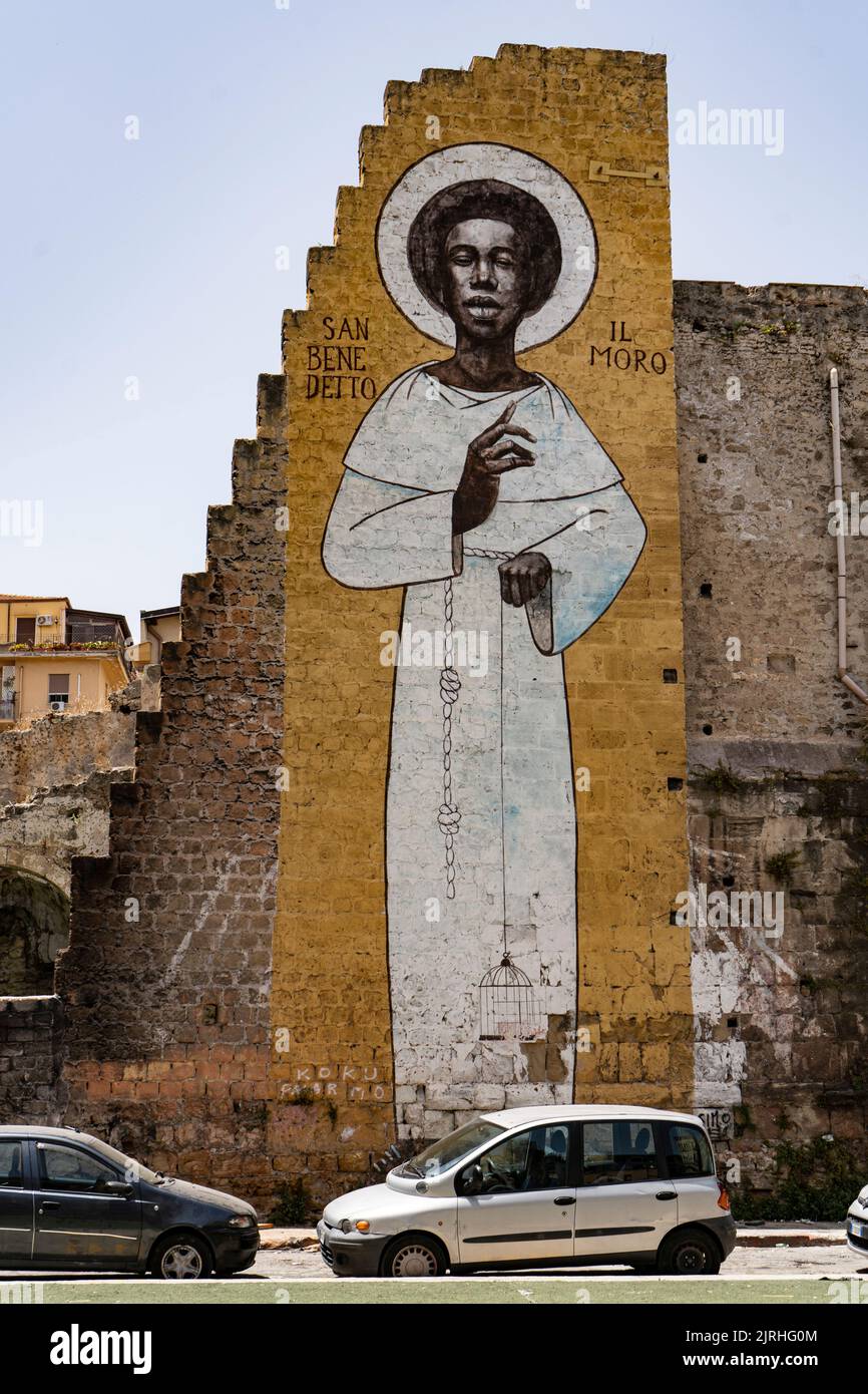 Ballaro street art hi-res stock photography and images - Alamy