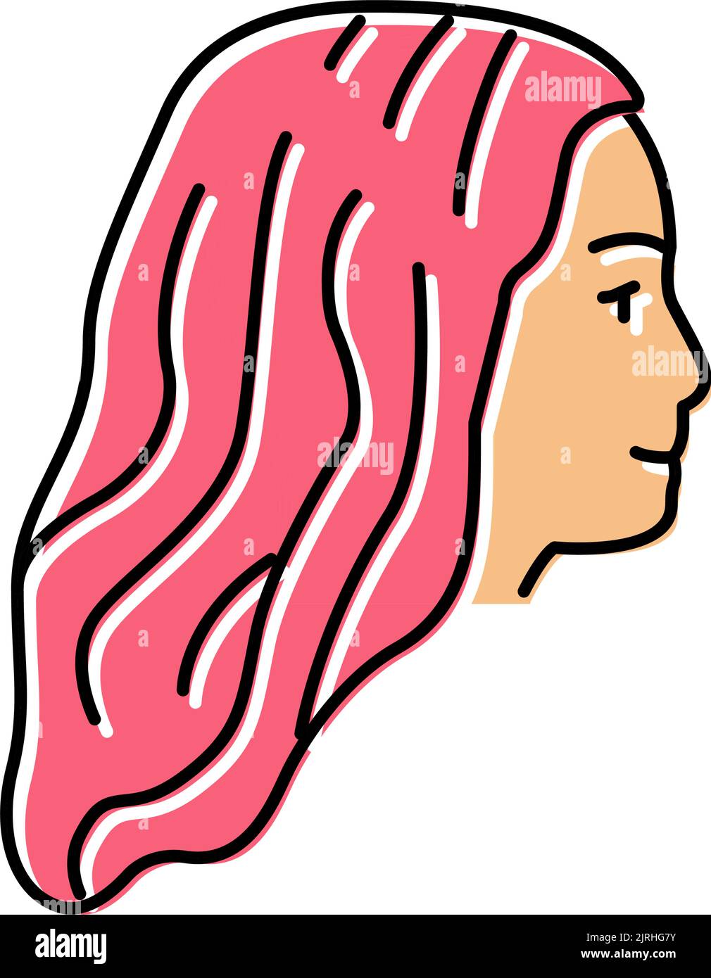 coloring hair color icon vector illustration Stock Vector Image & Art ... coloring hair color icon vector illustration Stock Vector Image & Art ...