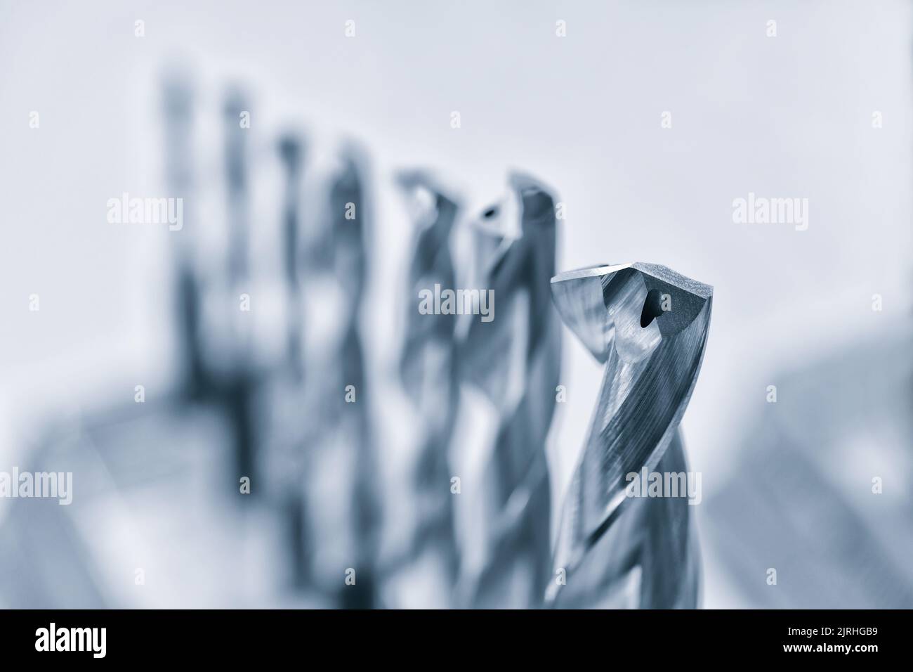 Milling tools for CNC machine, dustrial design background, engineering ...