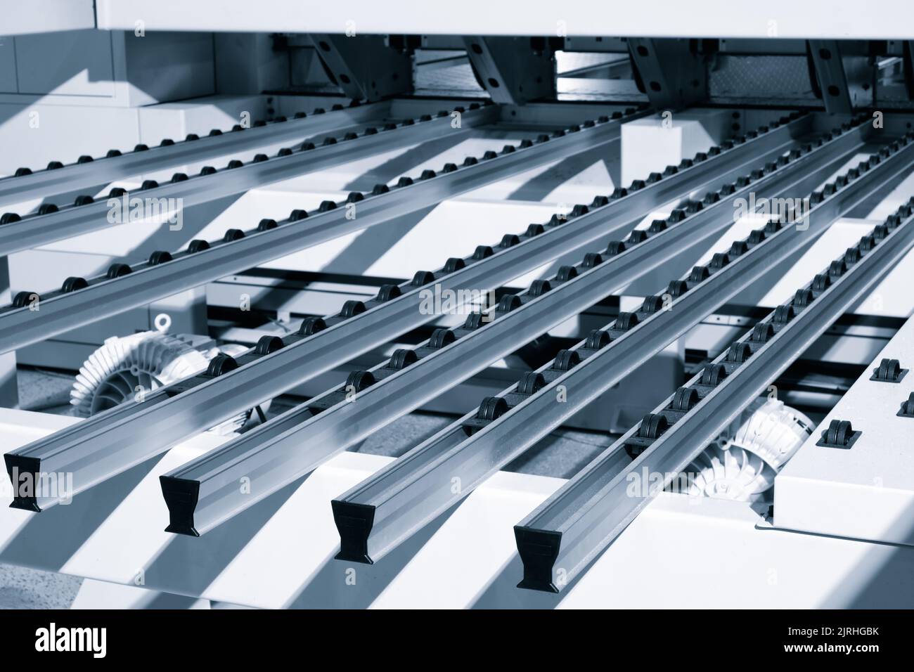 roller conveyor for furniture manufacture for forming furniture parts ...