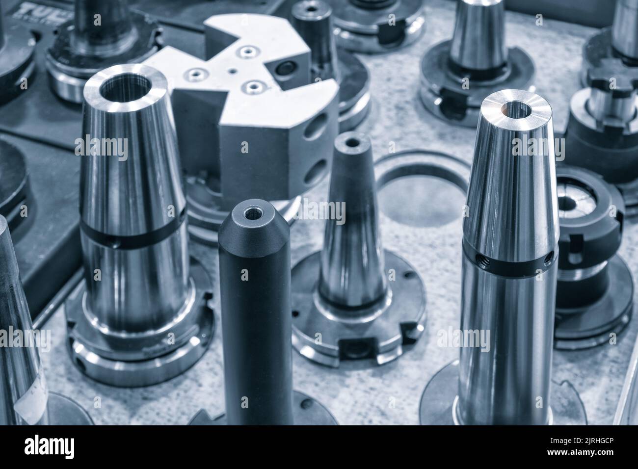 Many types of metal details industrial design background, engineering ...