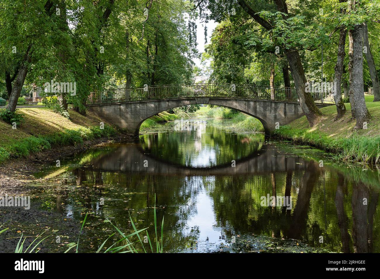 City jelgava old bridge hi-res stock photography and images - Alamy
