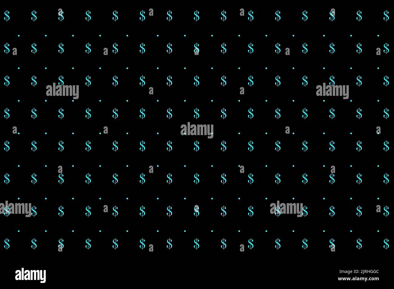 dollar and plus sign pattern on black background for design purpose ...