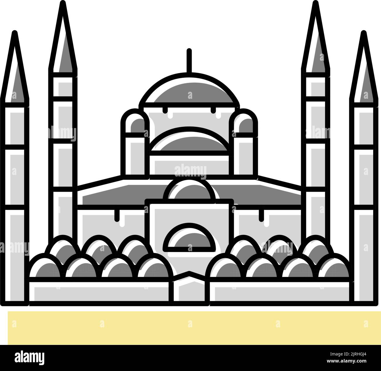 Mosque edinburgh Stock Vector Images - Alamy