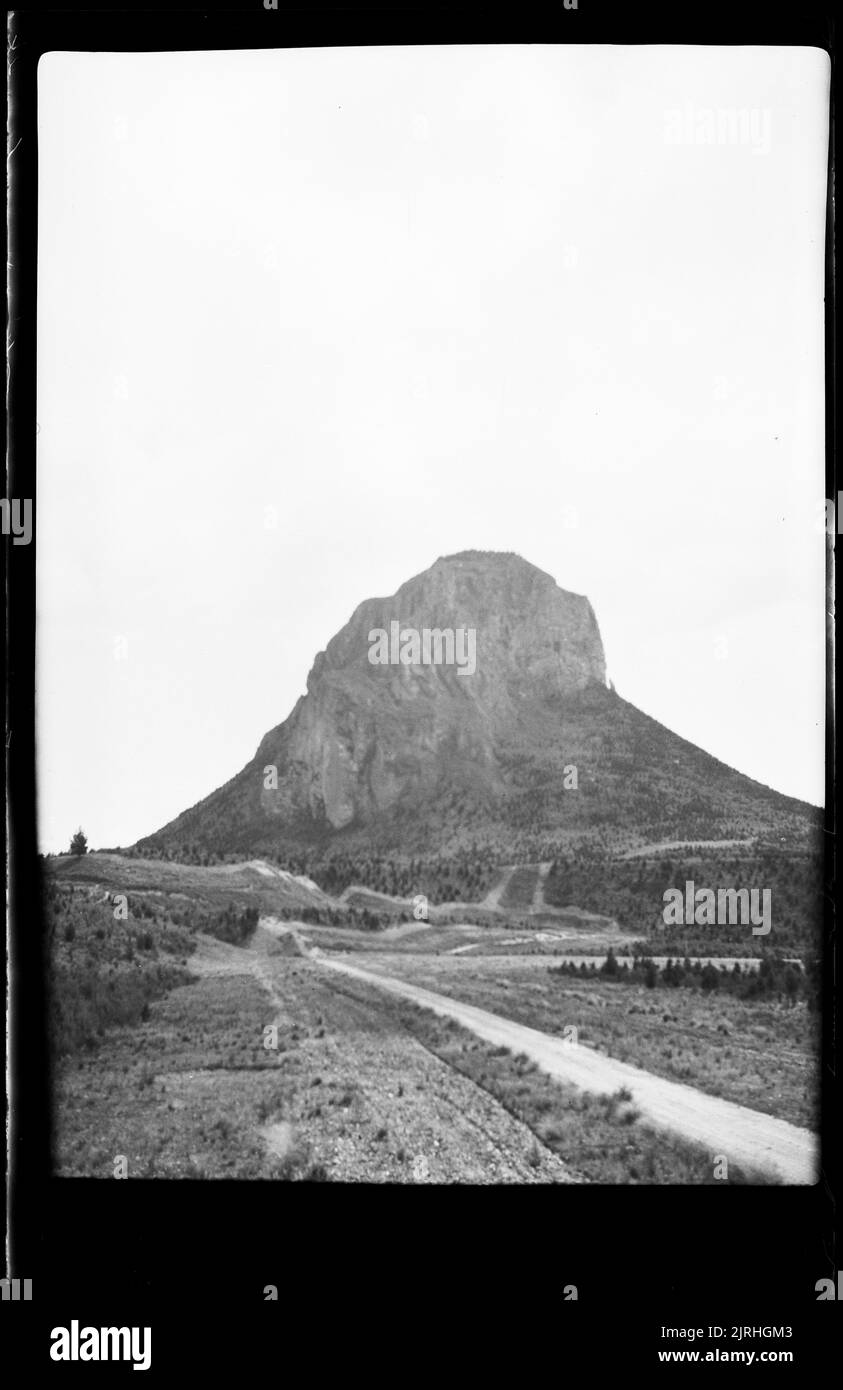 Mt Pohaturoa, near Atiamuri, 1920s-1930s, North Island, by Roland ...