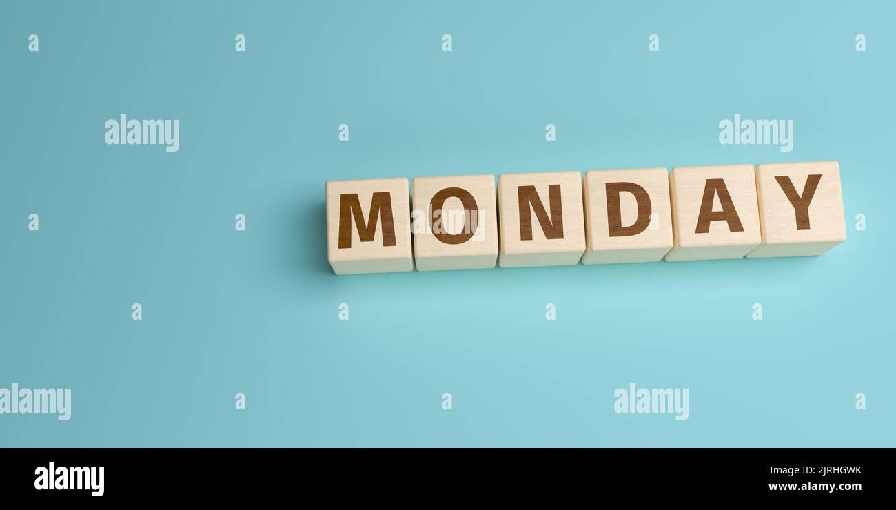 Word monday hi-res stock photography and images - Alamy