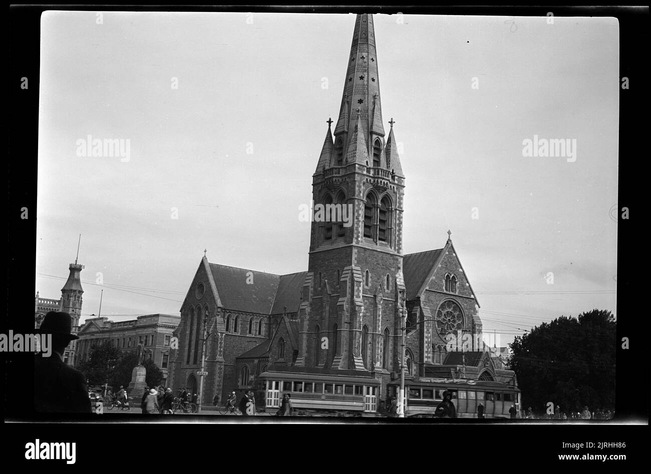 [Christchurch Cathedral], 1920s to 1930s, Christchurch, by Roland ...