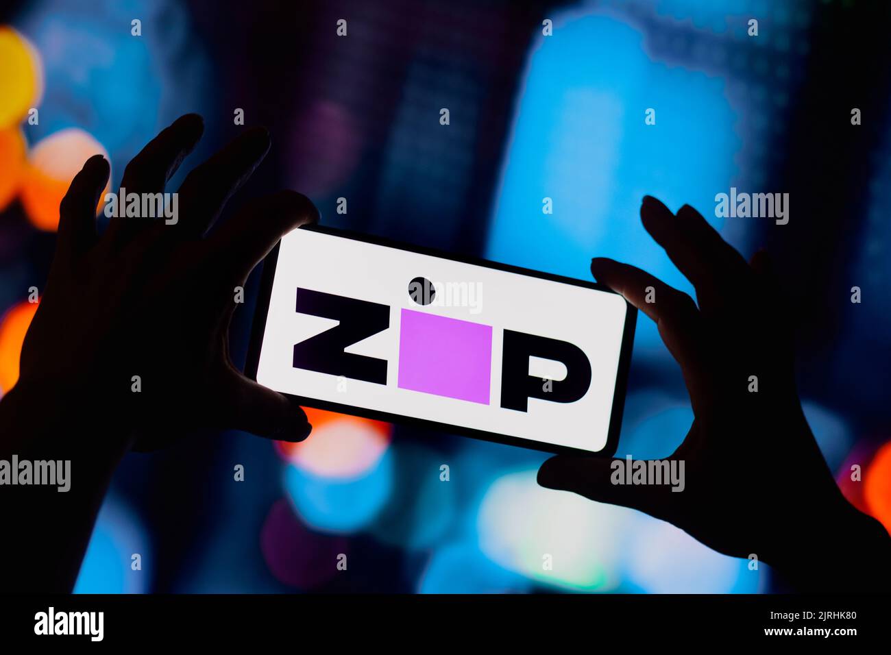 Brazil. 24th Aug, 2022. In this photo illustration, the Zip Co Limited ...