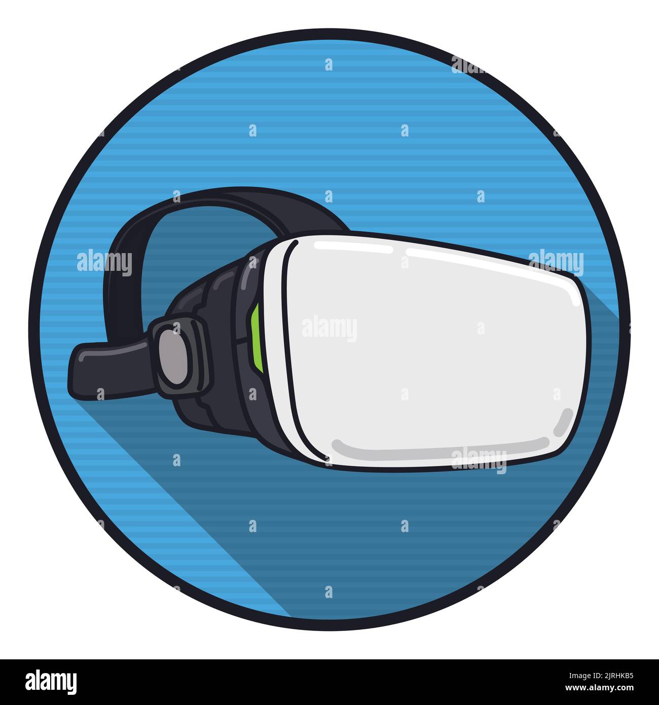 Vr headset vector vectors hi-res stock photography and images - Alamy