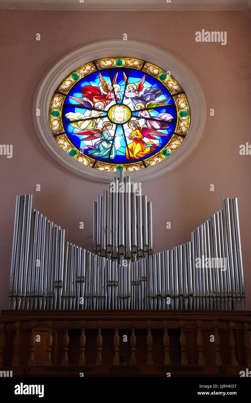 Manoppello - Abruzzo - Sanctuary of the Holy Face - The pipe organ and ...