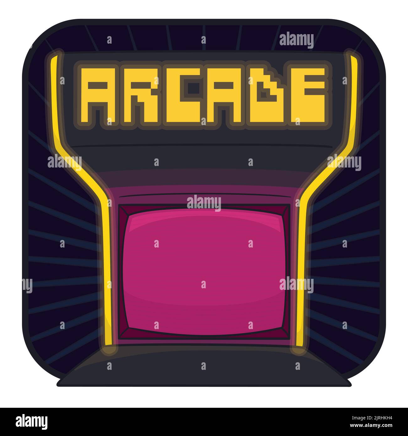 Gaming console close up Stock Vector Images - Alamy