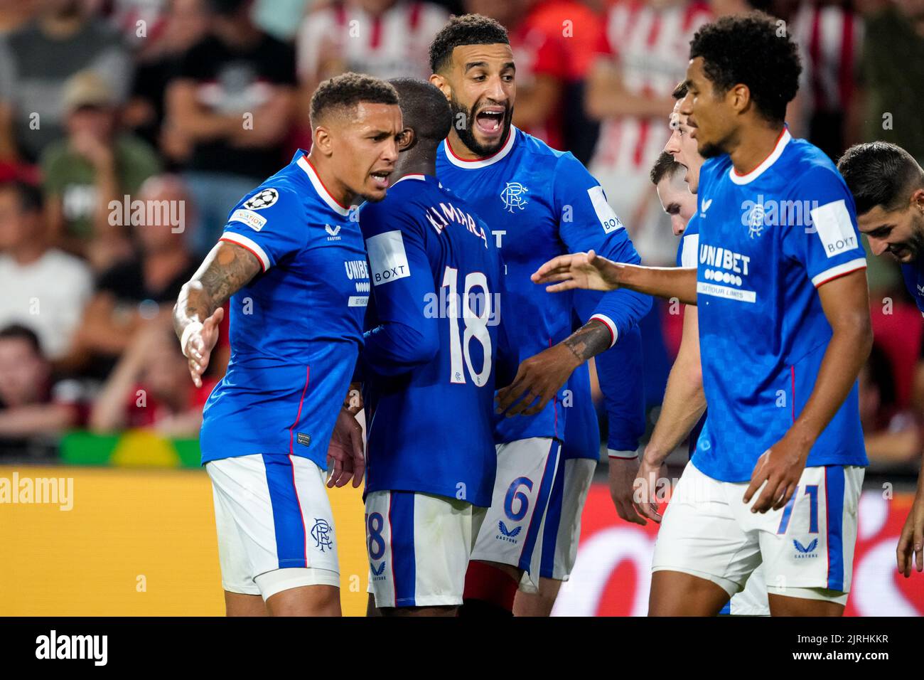 James tavernier rangers celebrates hi-res stock photography and images ...