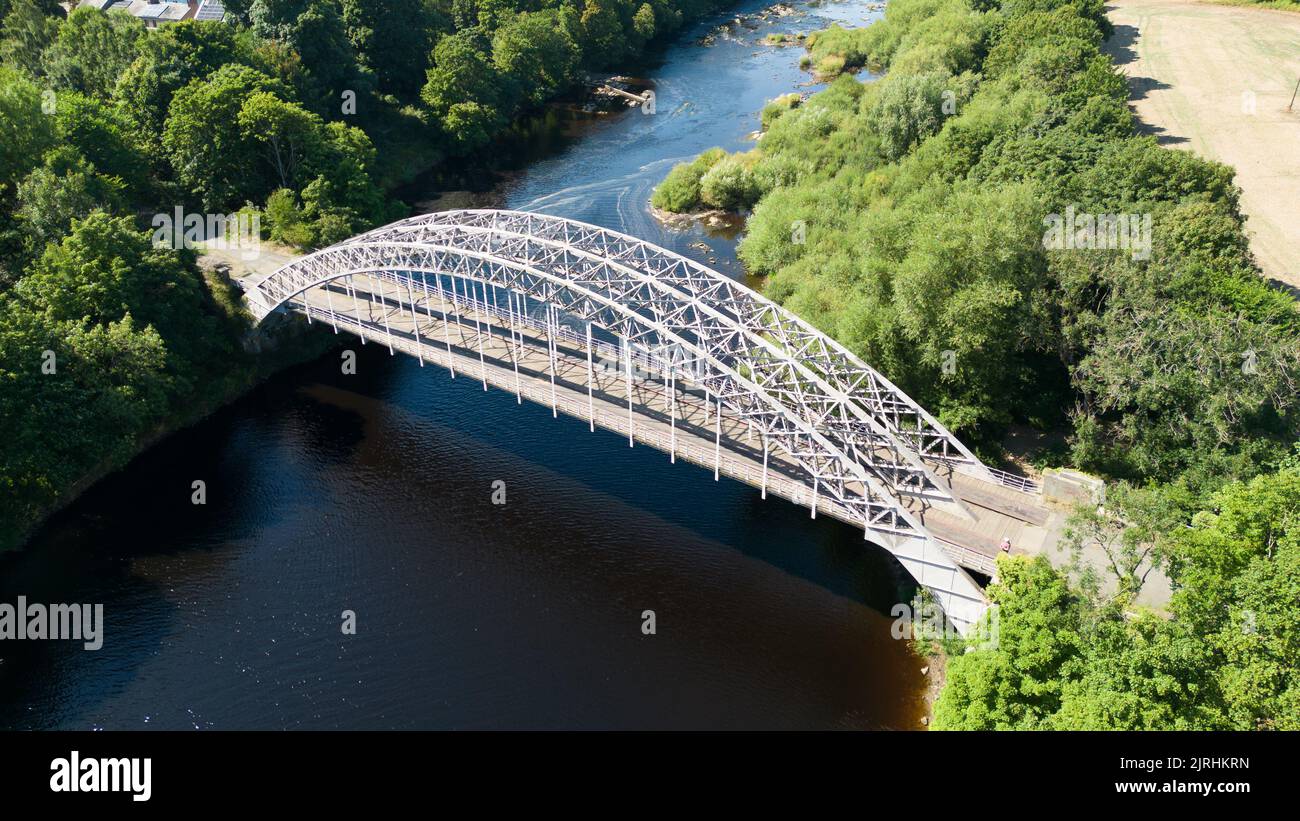 Wylam, England, 24 August 2022. Opened on the 6 October 1876 West Wylam ...