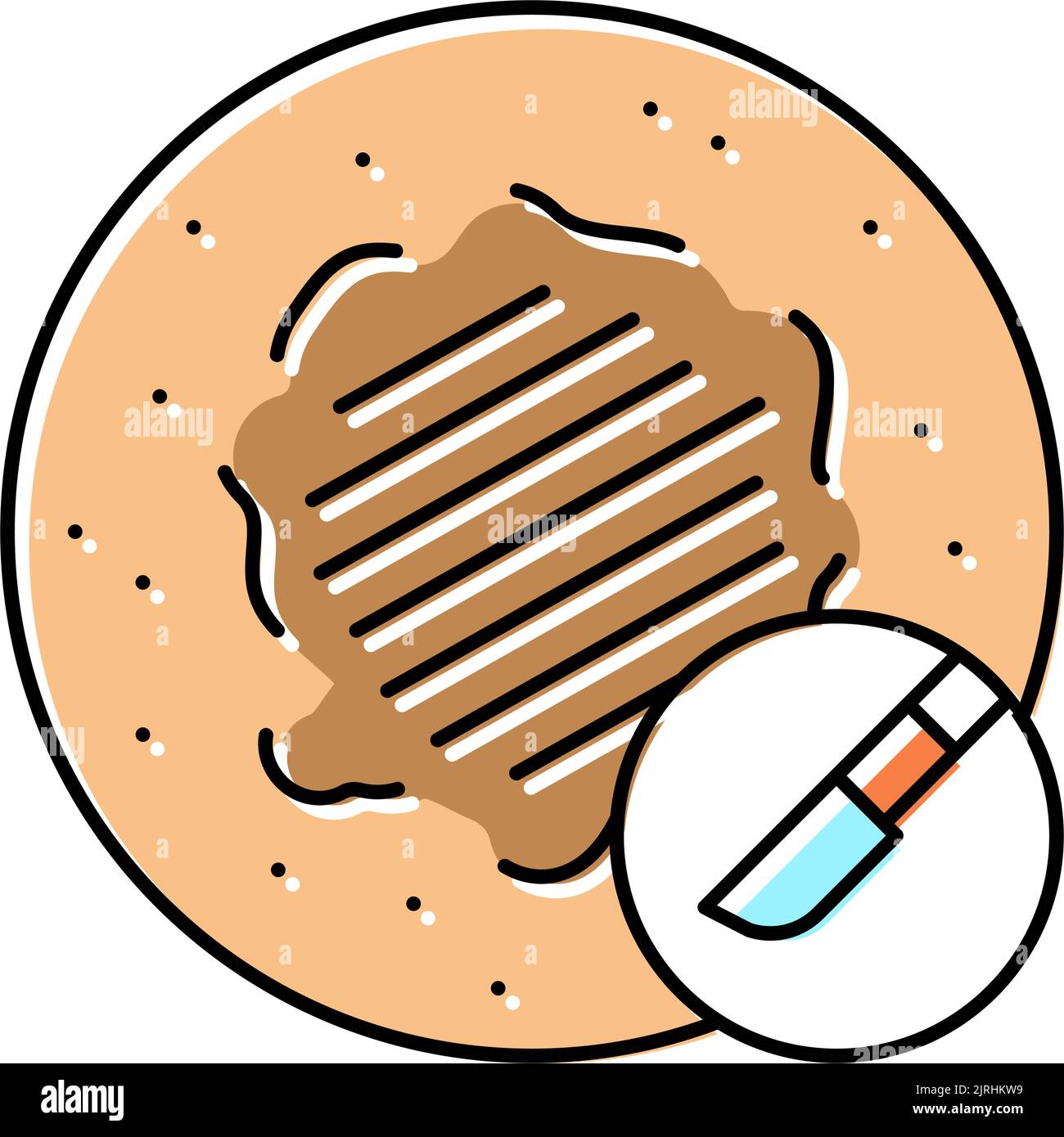 shave excision mole removal color icon vector illustration Stock Vector ... shave excision mole removal color icon vector illustration Stock Vector ...