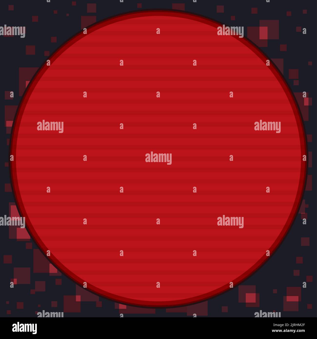 Big red button template, with scanlines and pixel black background ...