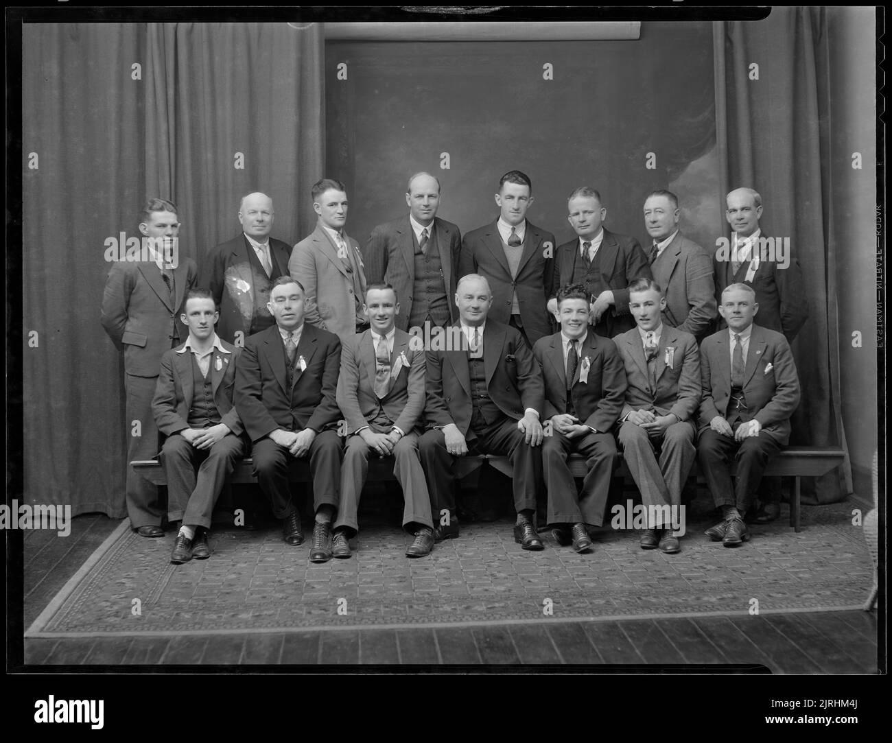 Members of a Boxing Team, circa 1925, maker unknown. F B Butler/Crown ...