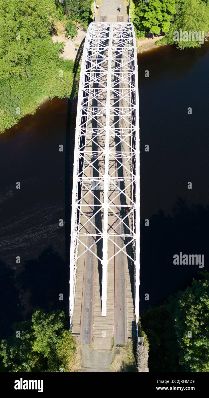 Wylam, England, 24 August 2022. Opened on the 6 October 1876 West Wylam ...