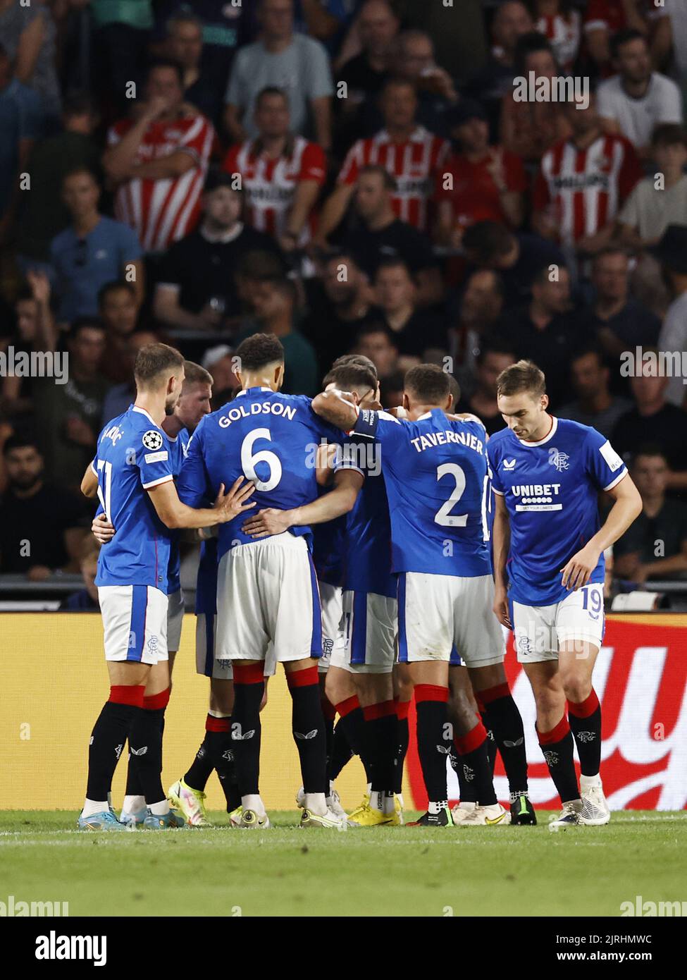Soccer rangers full length celebration celebrate celebrating hi-res ...
