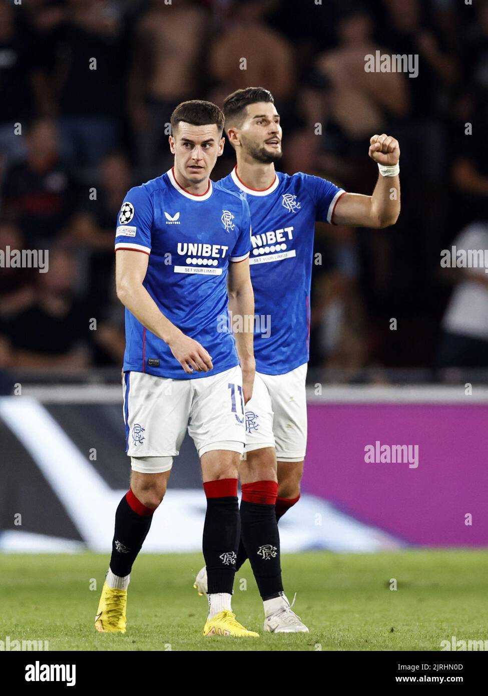 Soccer rangers full length celebration celebrate celebrating hi-res ...