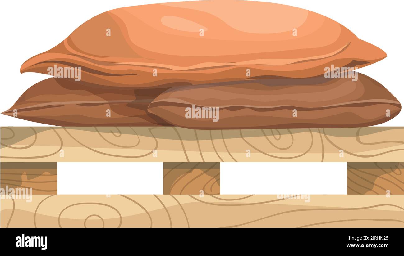 Food grain storage bags Stock Vector Images - Alamy