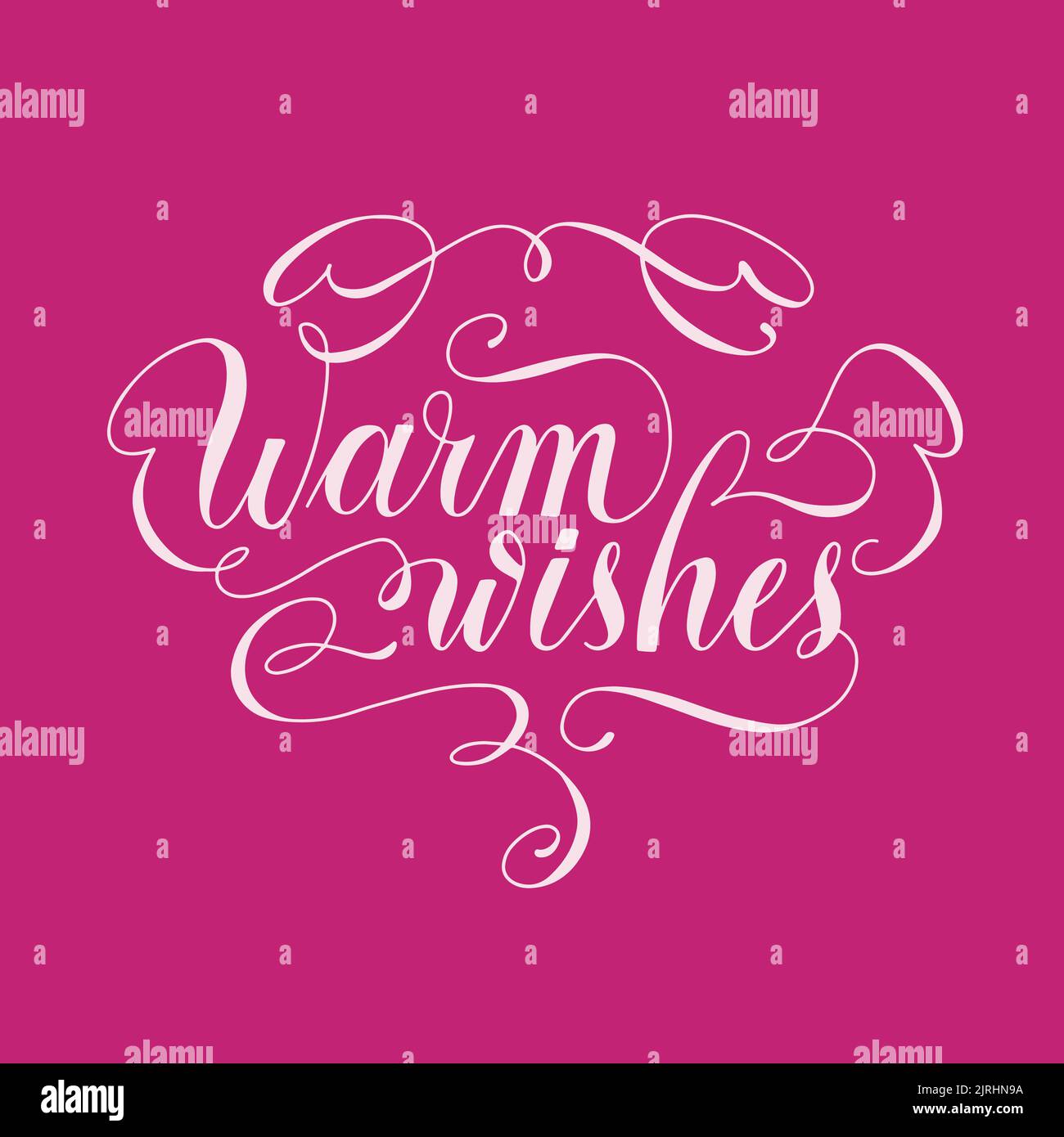 Best Wishes hand lettering. Handwritten calligraphy, vector ...