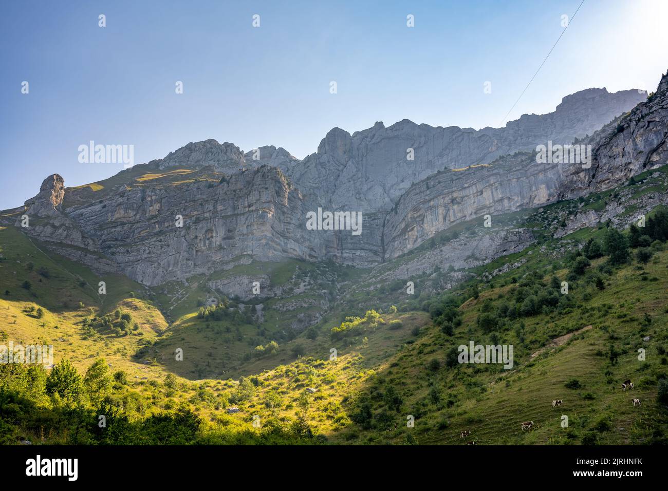La Tournette is a summit of the Bornes massif Stock Photo - Alamy