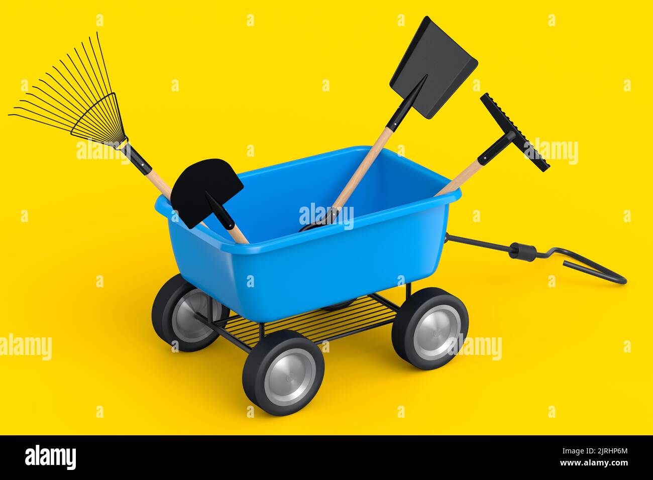 Wheelbarrow And Rake Clipart Garden Wheelbarrow Icon PNG & SVG Design