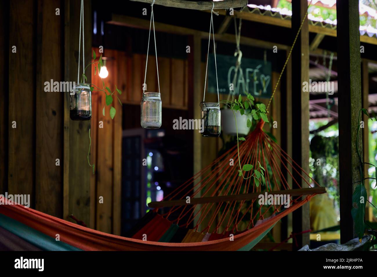 A cute Cafe in Uvita, Costa Rica Stock Photo - Alamy