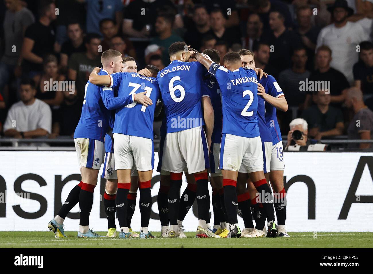 EINDHOVEN - (lr) John Lundstram of Rangers FC, Antonio Colak of Rangers ...