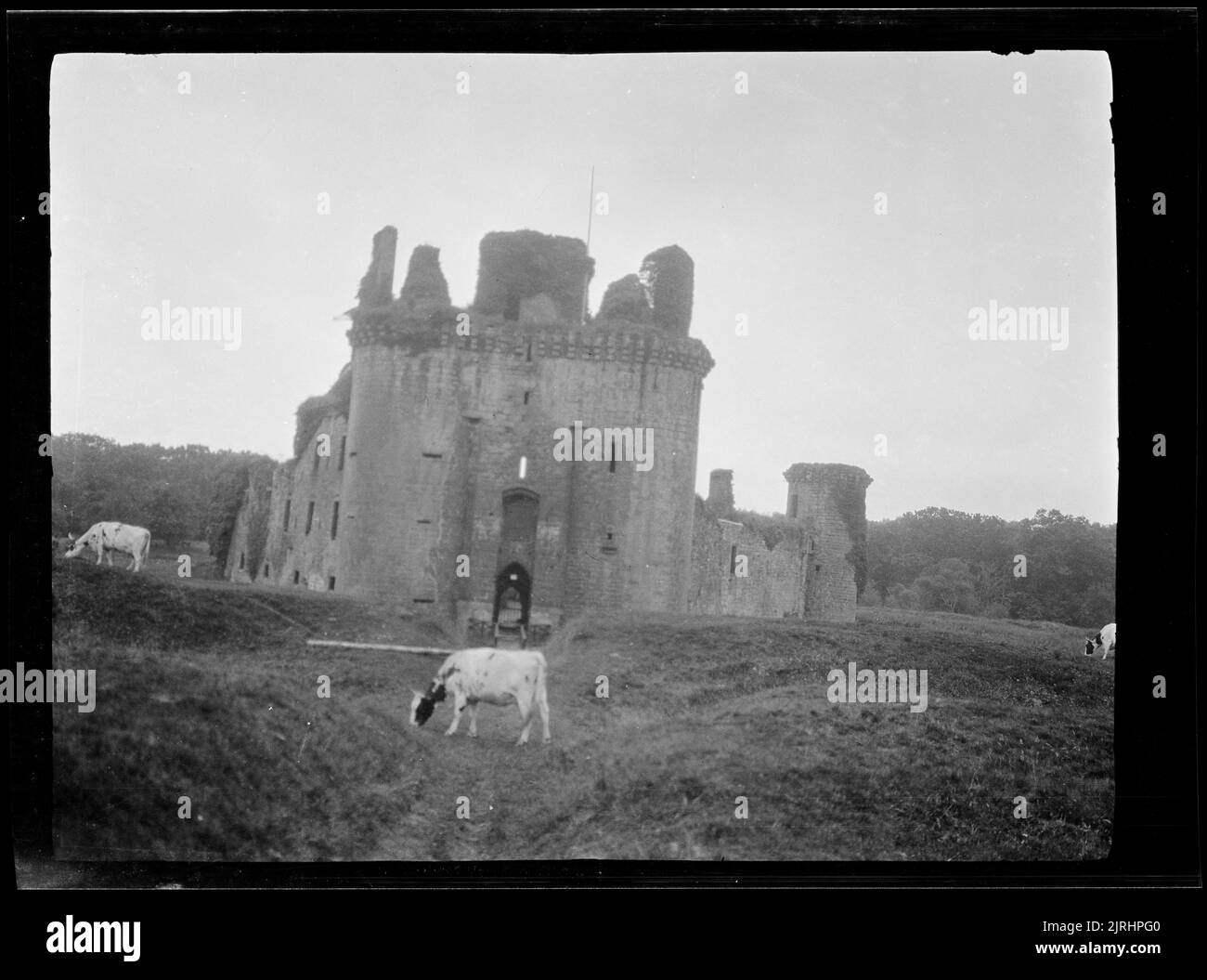 Stone keep, 1929, Scotland, maker unknown Stock Photo - Alamy