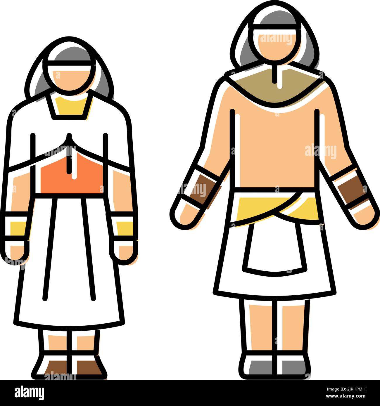 egypt national clothes color icon vector illustration Stock Vector ... egypt national clothes color icon vector illustration Stock Vector ...