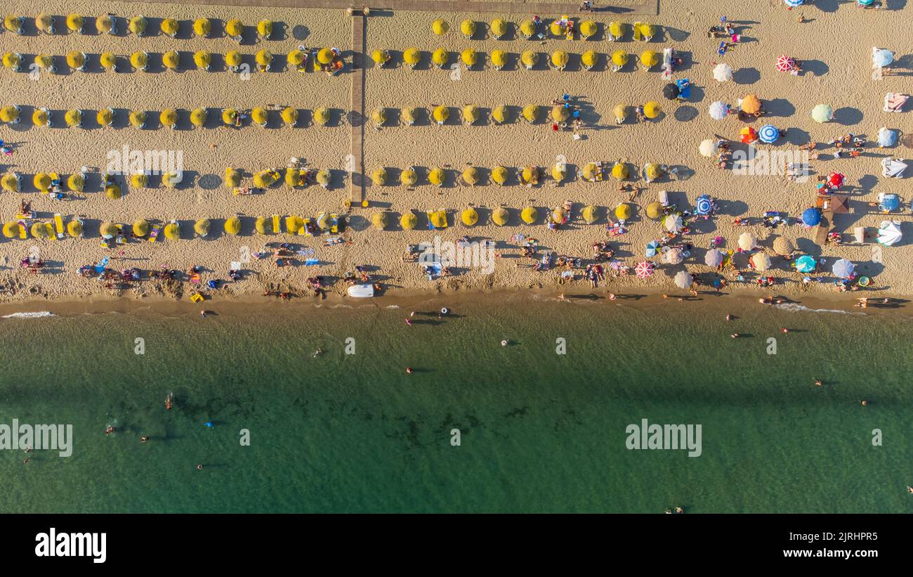 Ayvalik, Sarimsakli, the most popular beach of Ayvalik, Sarimsakli ...