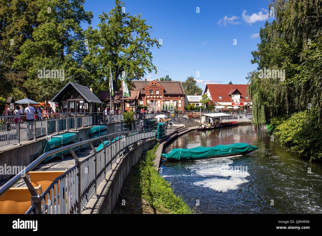 Impressionen aus Burg im Spreewald Stock Photo - Alamy