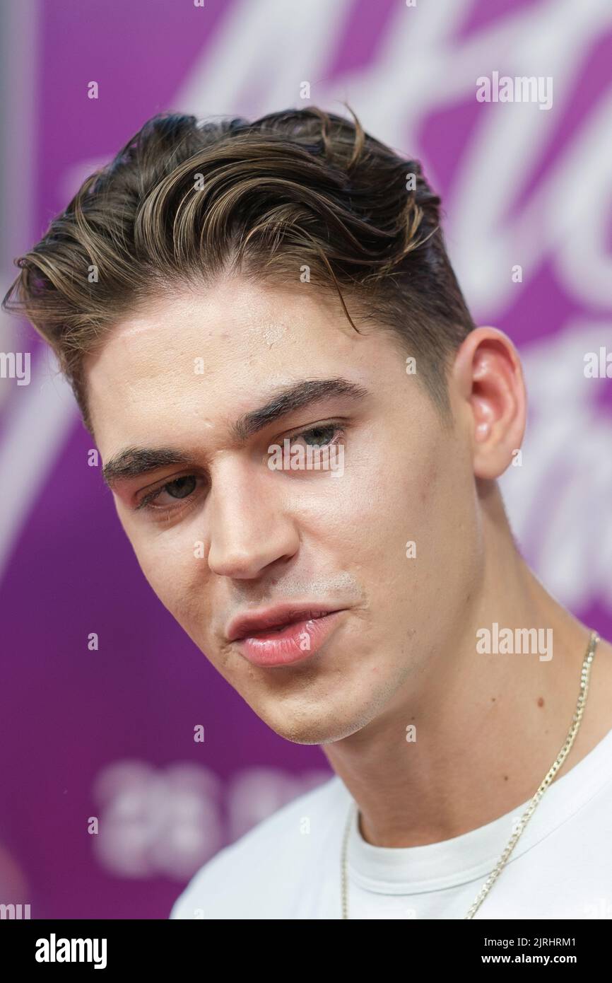 British actor Hero Fiennes Tiffin attends the "After, Amor Infinito ...