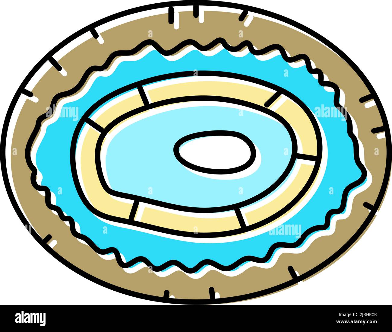 limpet sea shell beach color icon vector illustration Stock Vector ...