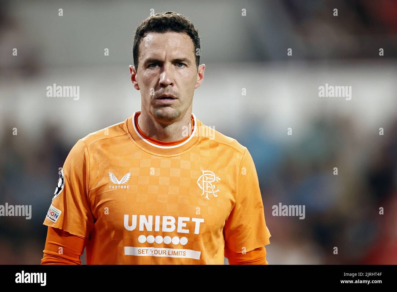 EINDHOVEN - Rangers FC goalkeeper Jon McLaughlin during the UEFA ...