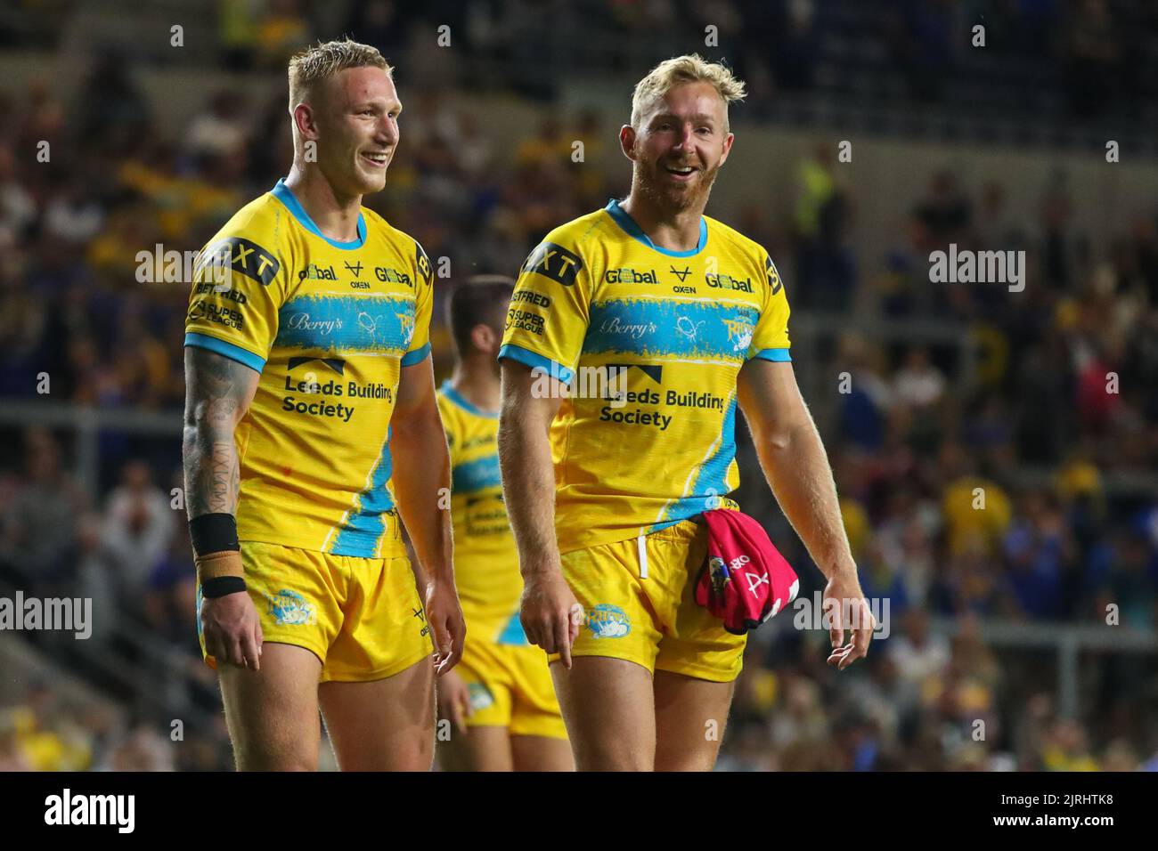 Mikolaj Oledzki #8 of Leeds Rhinos and Matt Prior #10 of Leeds Rhinos ... Mikolaj Oledzki #8 of Leeds Rhinos and Matt Prior #10 of Leeds Rhinos ...