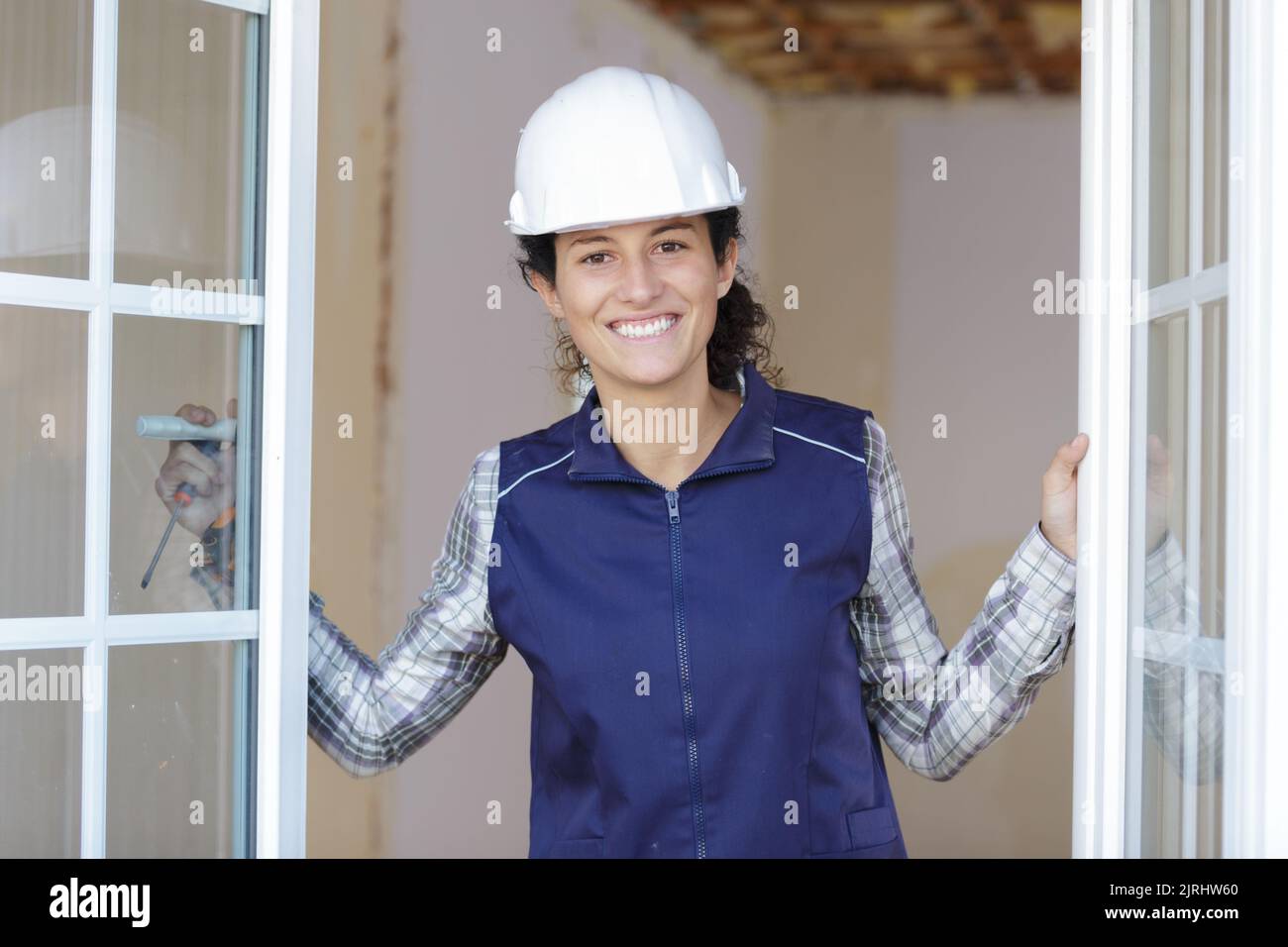 Professional architect young student builder hi-res stock photography ...