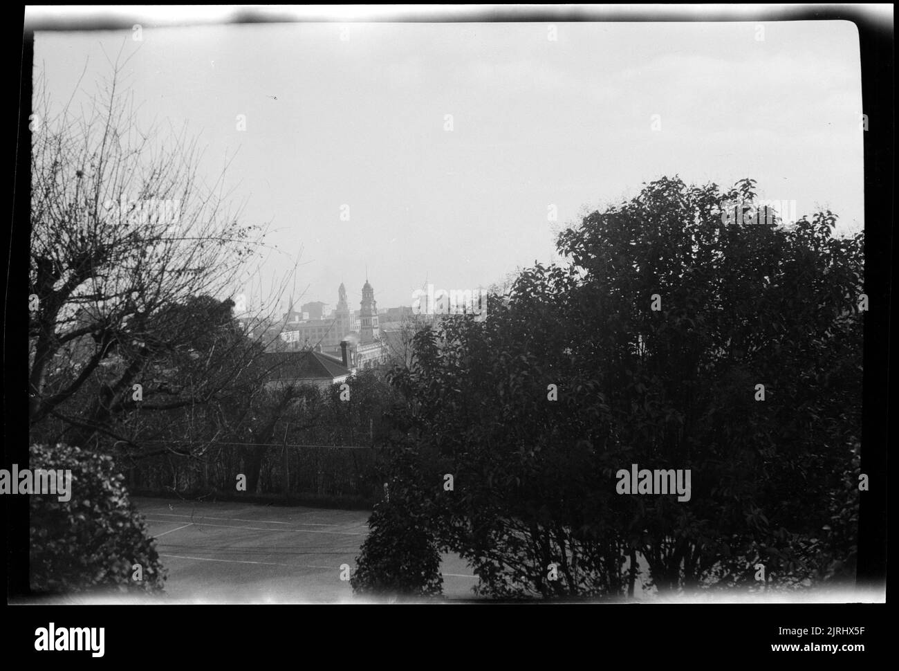 [Auckland], 1920s to 1930s, Auckland, by Roland Searle Stock Photo - Alamy