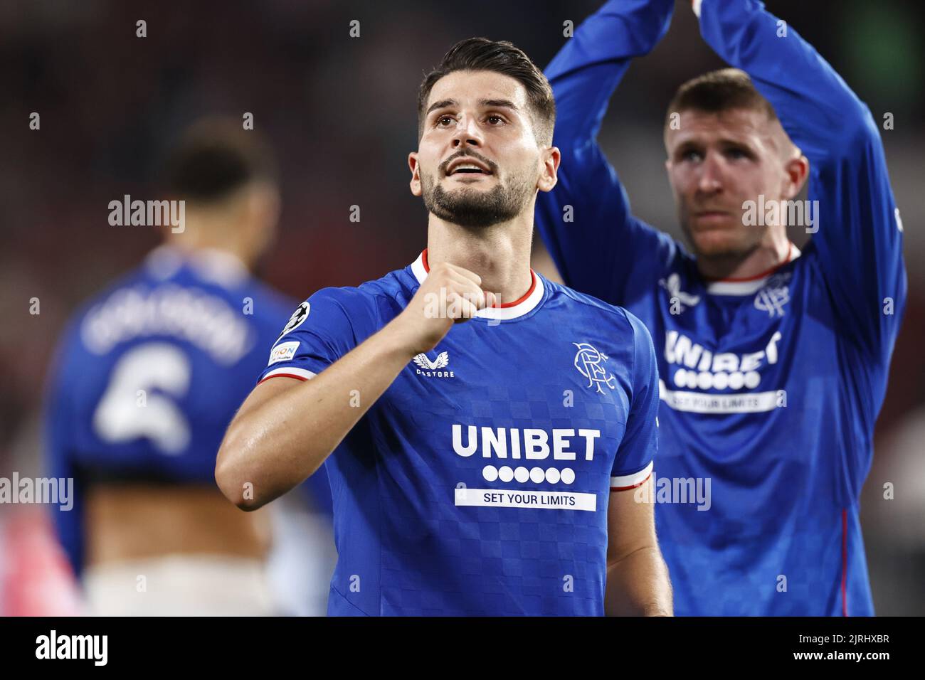 EINDHOVEN - Antonio Colak of Rangers FC during the UEFA Champions ...