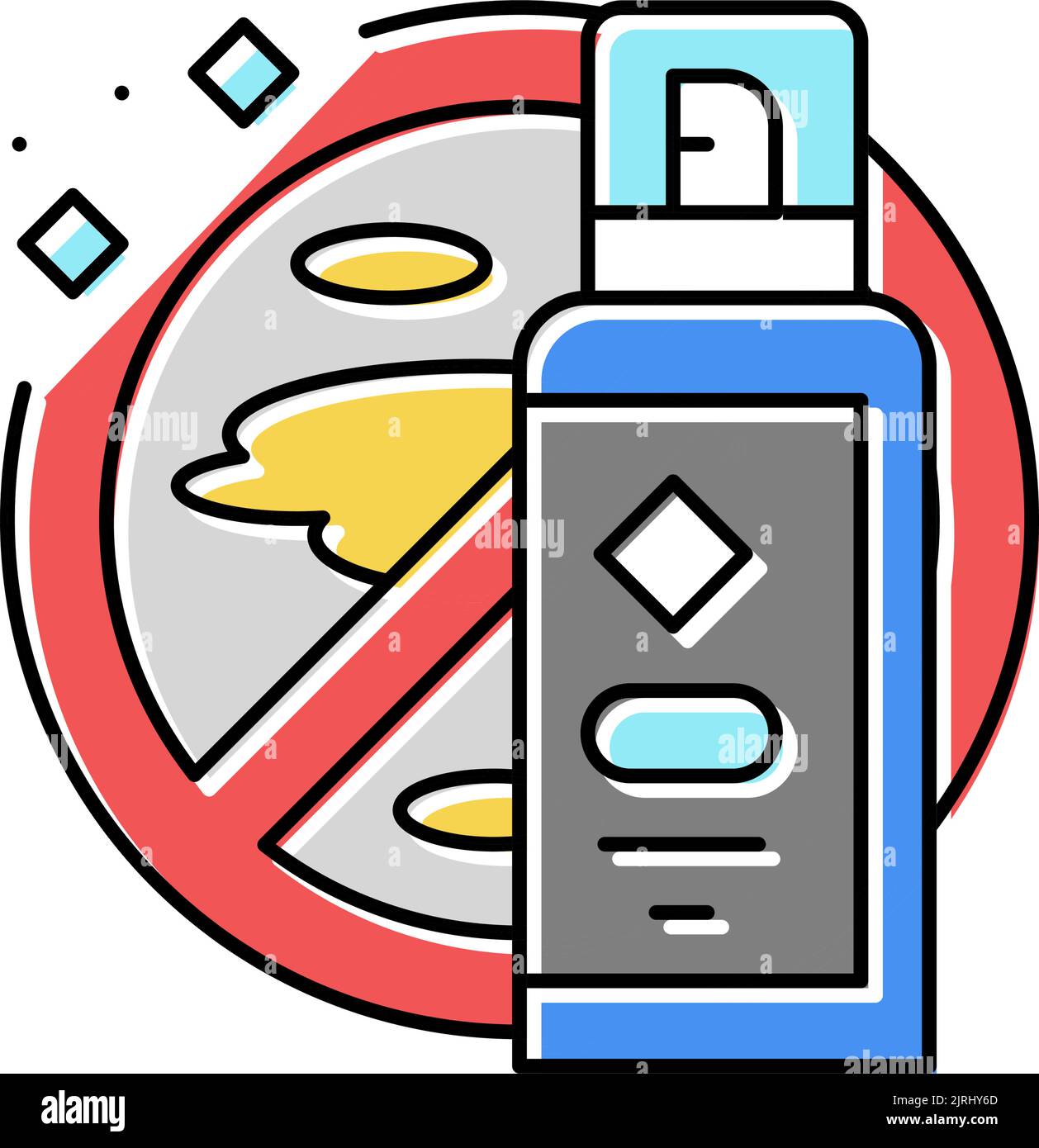 fat cleaner detergent color icon vector illustration Stock Vector Image ...