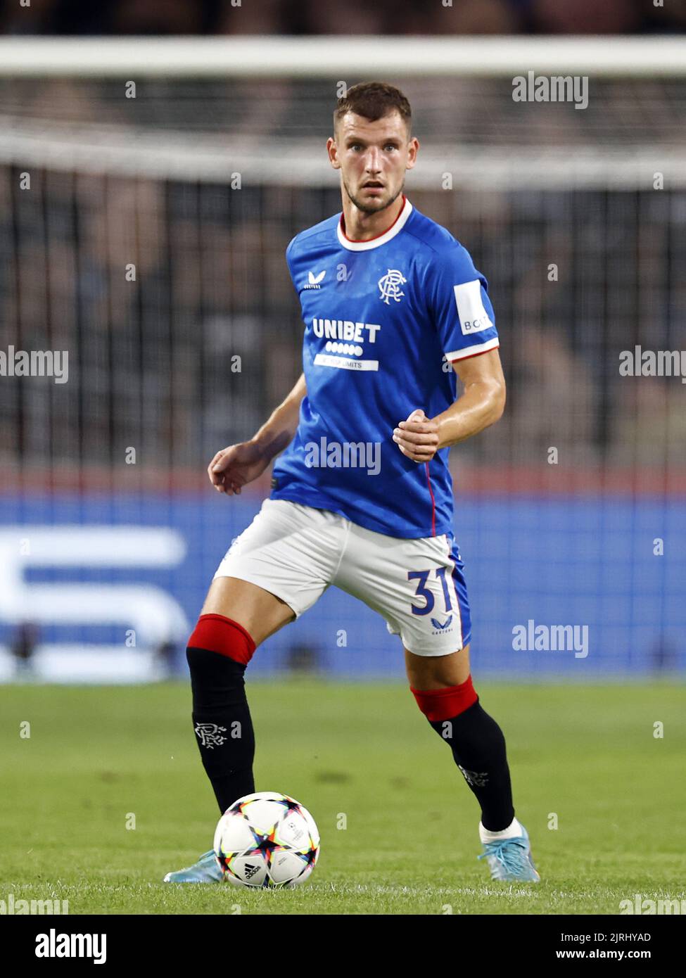 EINDHOVEN - Borna Barisic of Rangers FC during the UEFA Champions ...