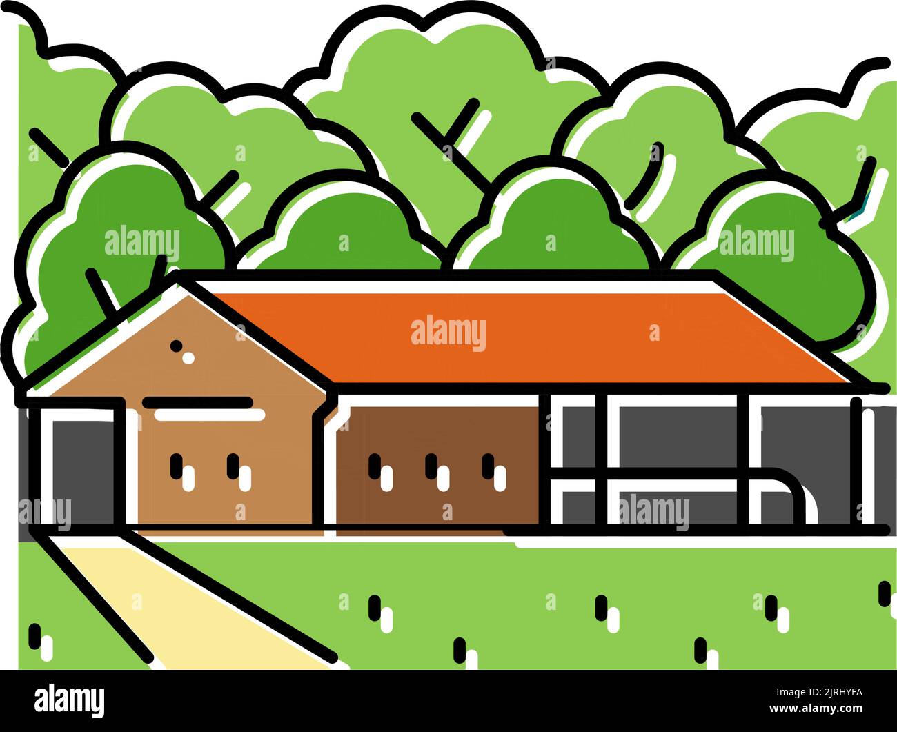 Sawmill wood timber color Stock Vector Images - Alamy