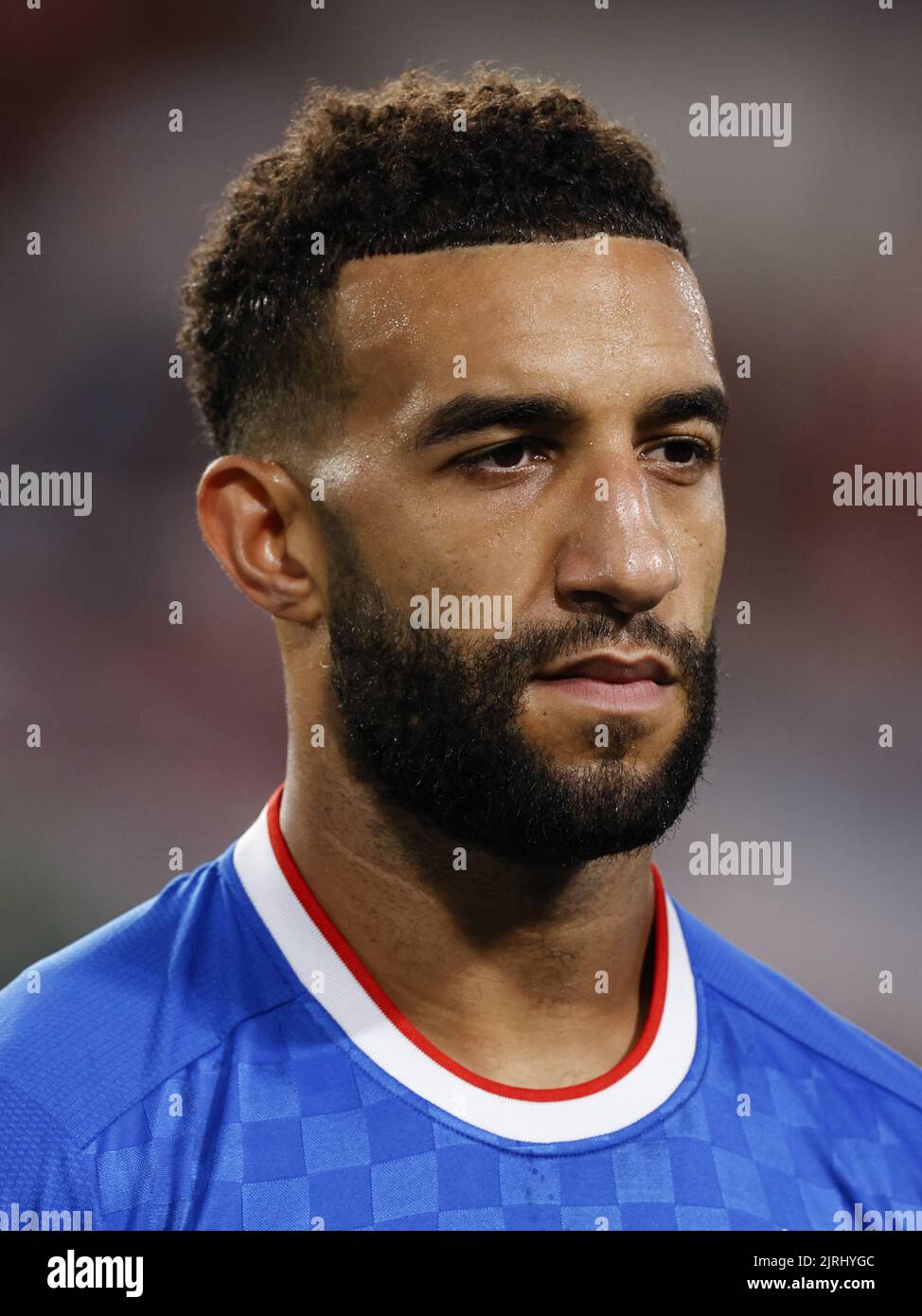 EINDHOVEN - Connor Goldson of Rangers FC during the UEFA Champions ...