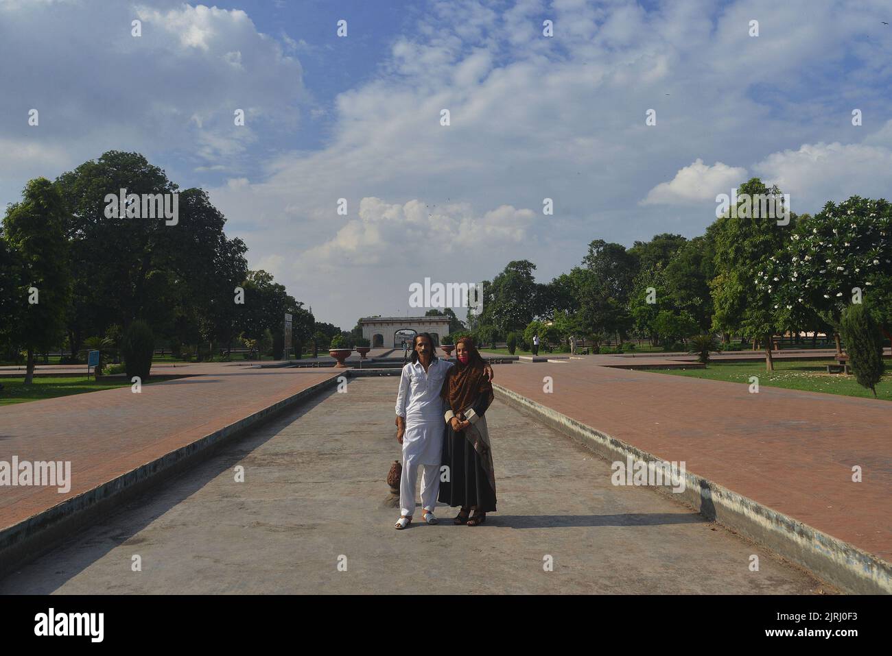 An attractive stunning view of the clouds hovering on sky from ...
