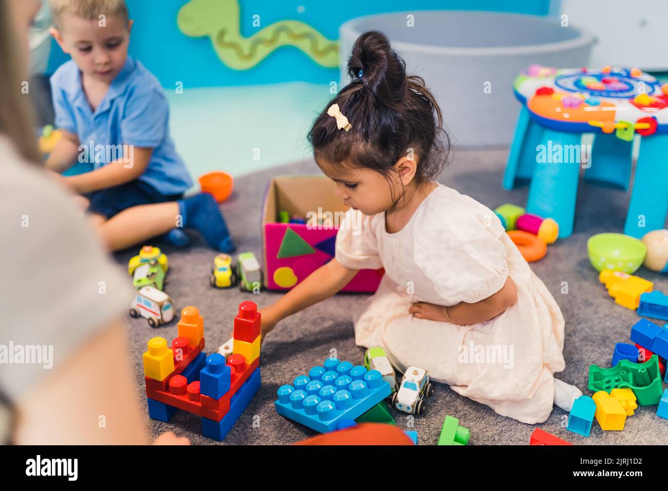Focus attention concentration child hi-res stock photography and images ...