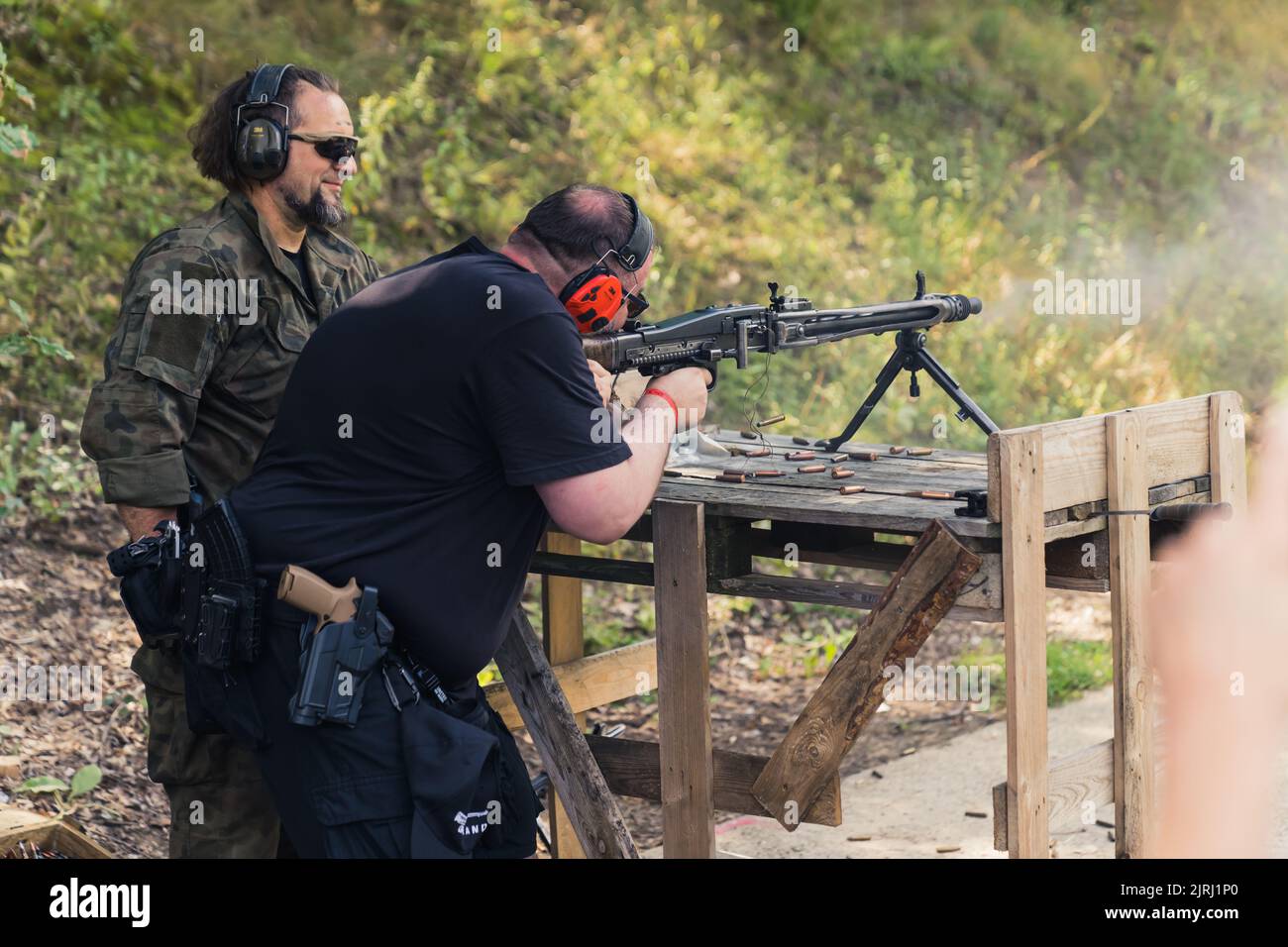 Medium machine gun hi-res stock photography and images - Alamy