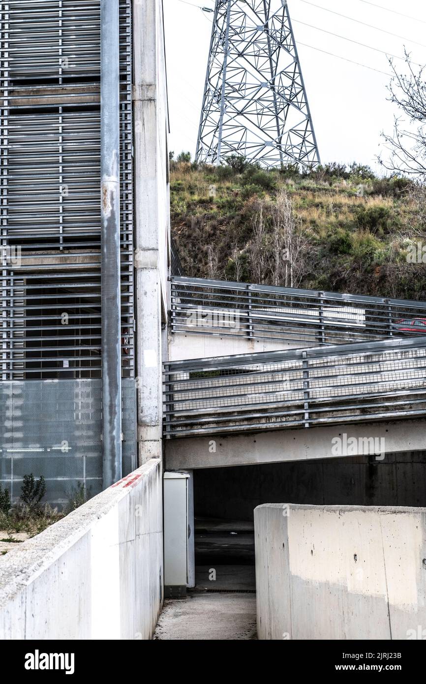 Parking lot security tower hi-res stock photography and images - Alamy