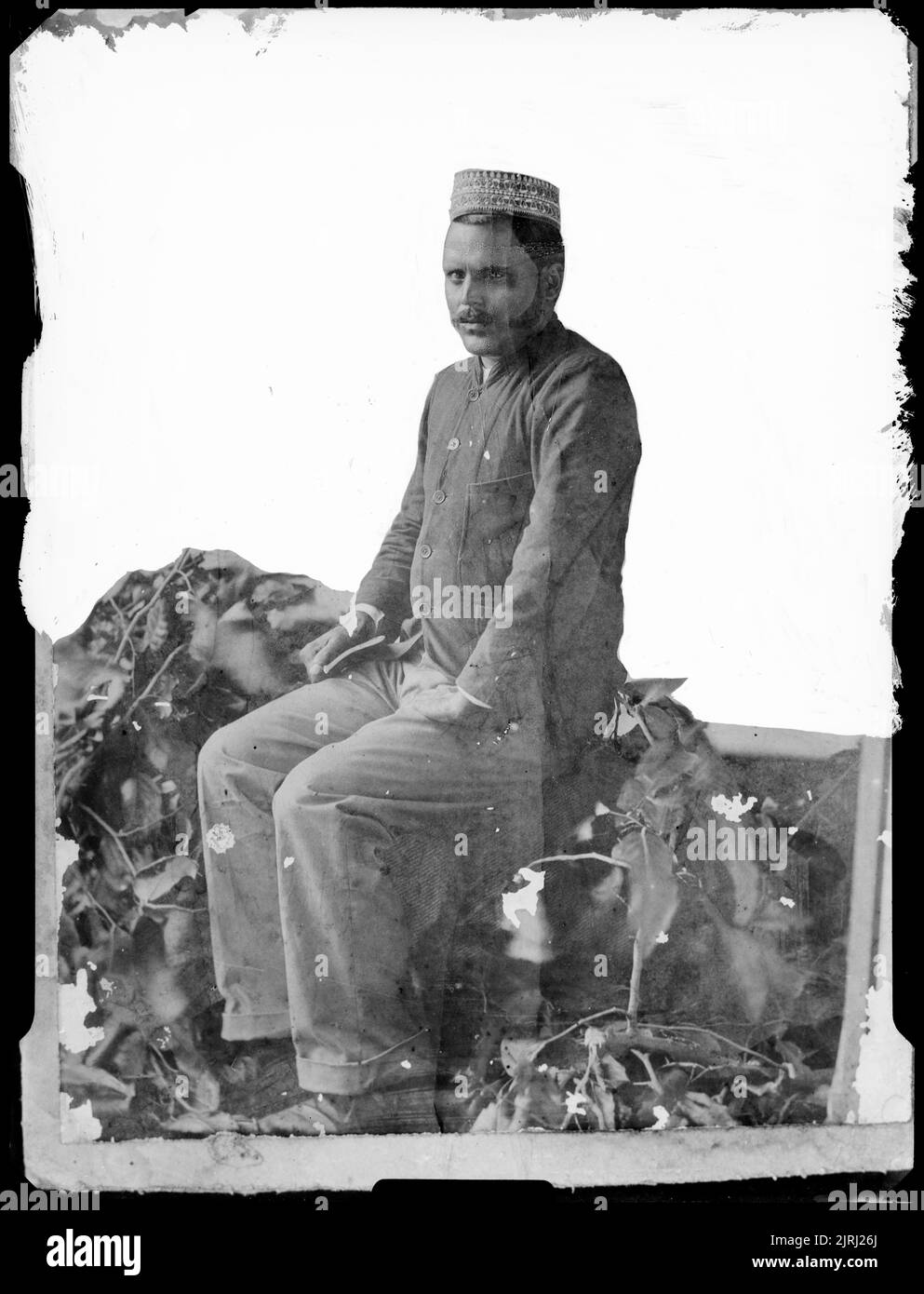 Studio Portrait of an Unidentified Military Man, circa 1925, maker ...